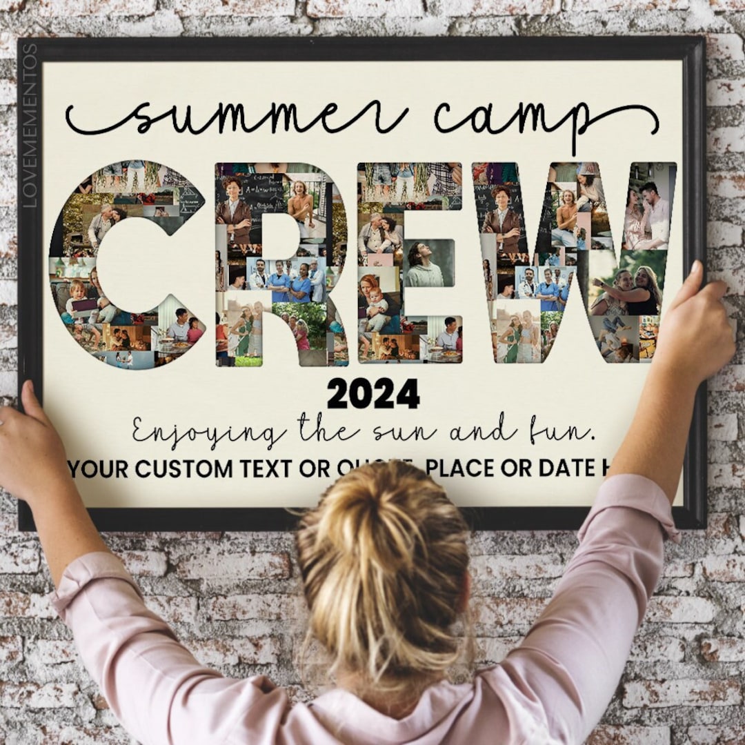 Summer Camp Gift, Camp Crew, Kids Summer Camp, Camp Sign, Family Summer ...