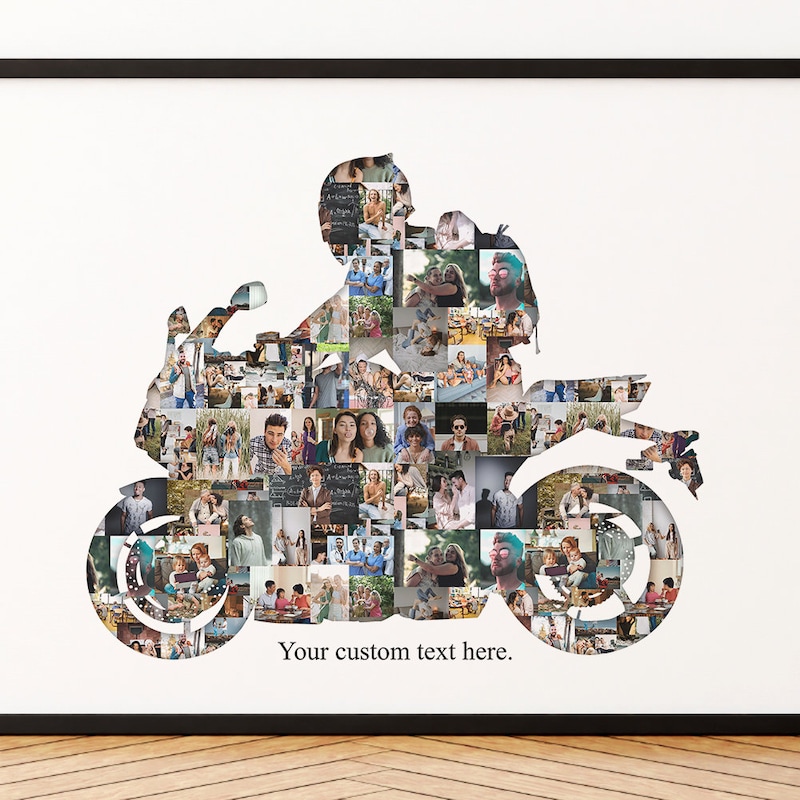 Motorbike Photo Collage - Etsy