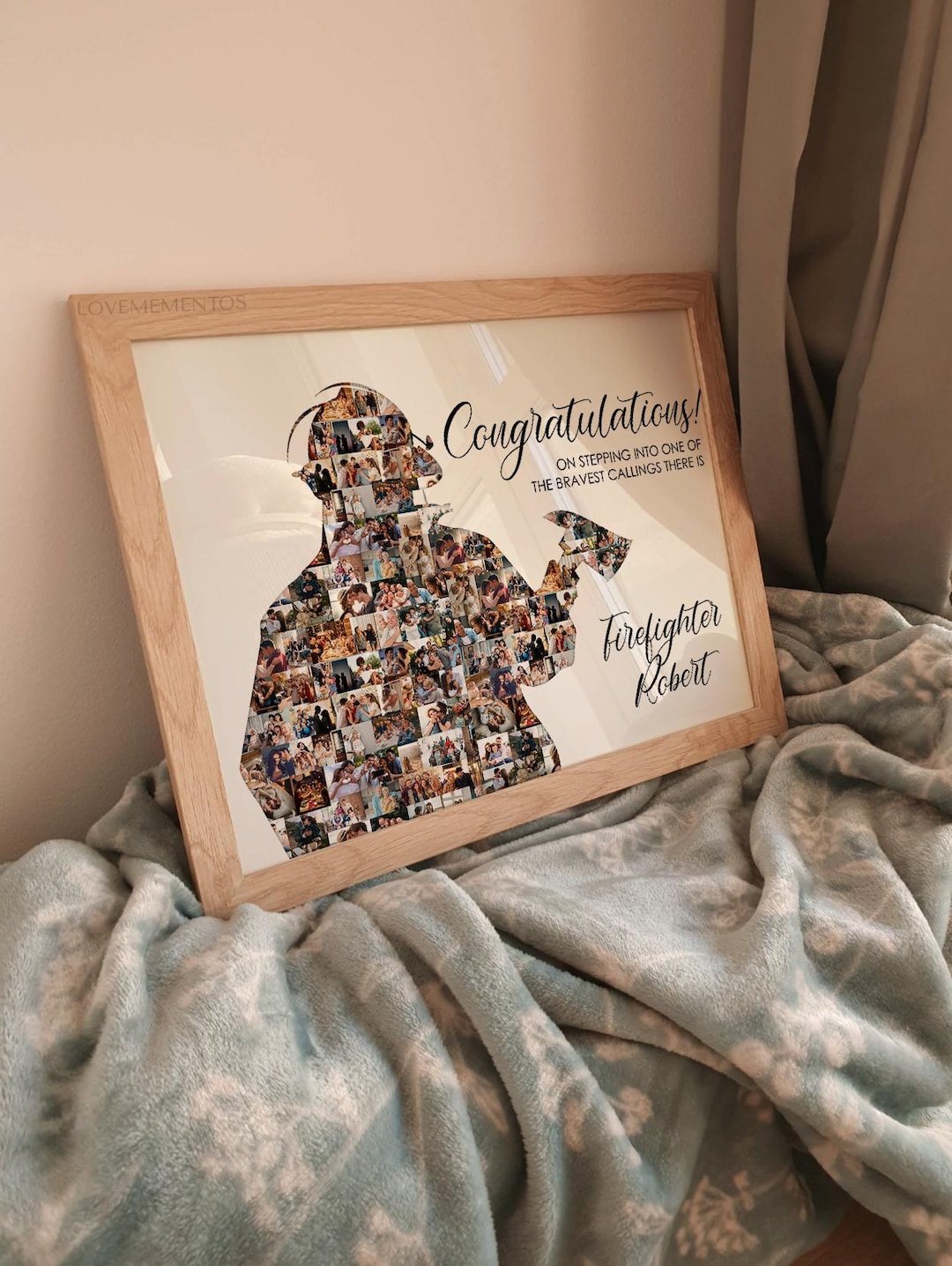 Personalized Firefighter Graduation Gift, Firefighter Promotion ...