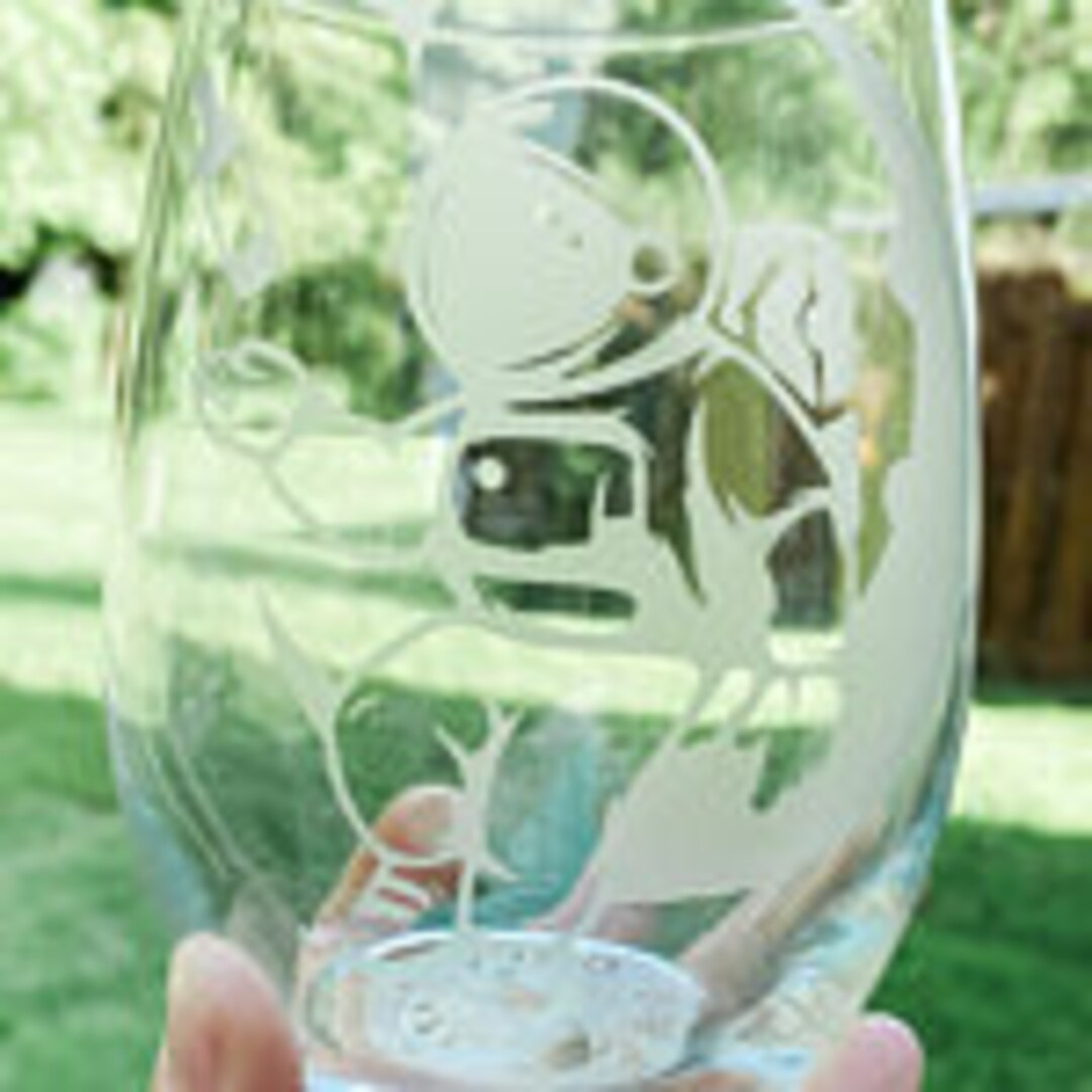 Wine Glass: Astronaut With Wine Bottle, Space, Planets, Moon - Etsy