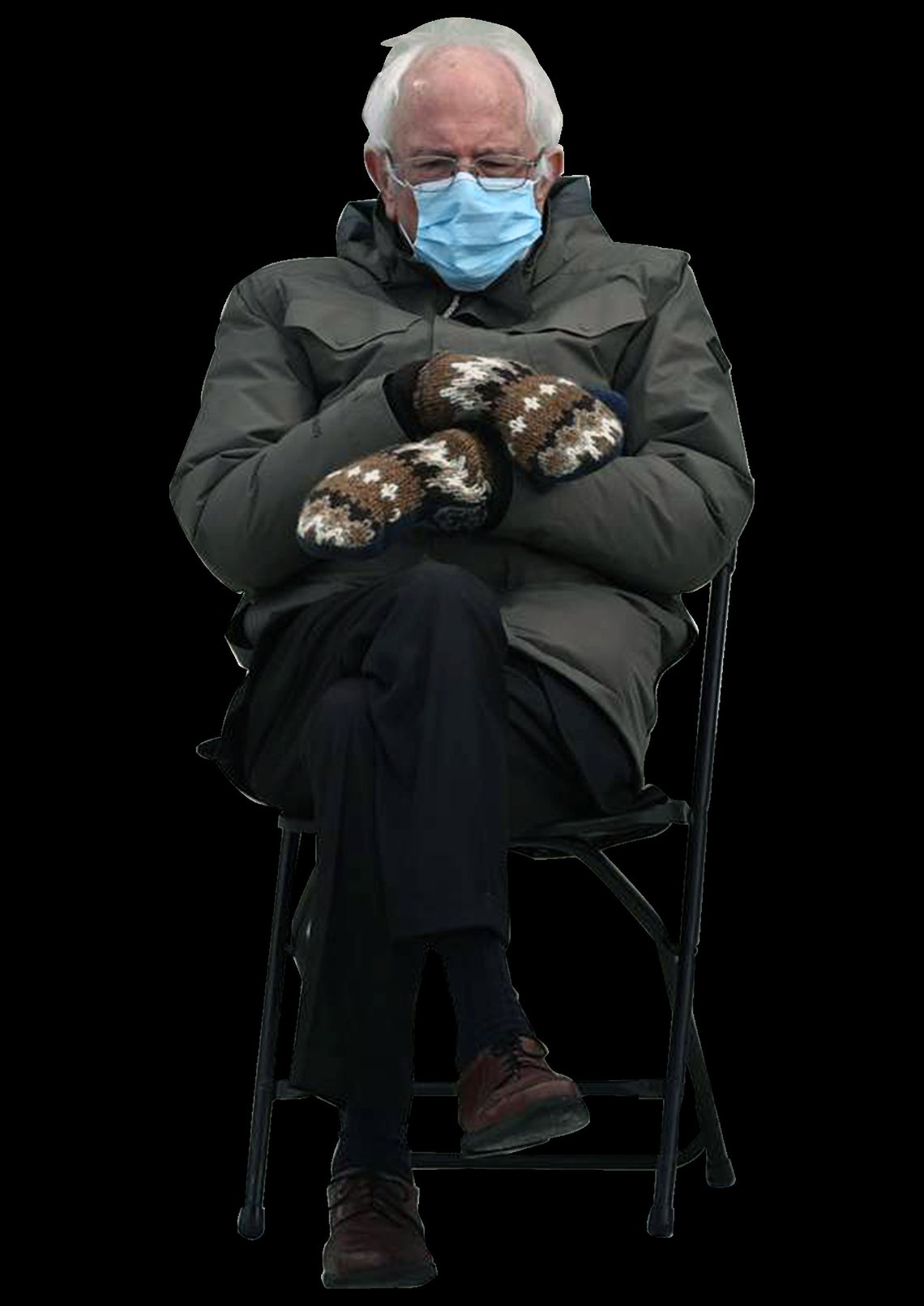 Etched Wine Glass: Bernie mittens Bernie Sanders - Etsy