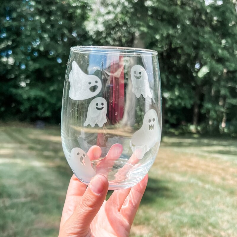 Halloween Glassware - Etsy