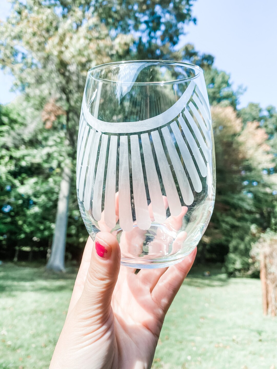 Etched Wine Glass: Ruth Bader Ginsburg Custom Wine Glass - Etsy
