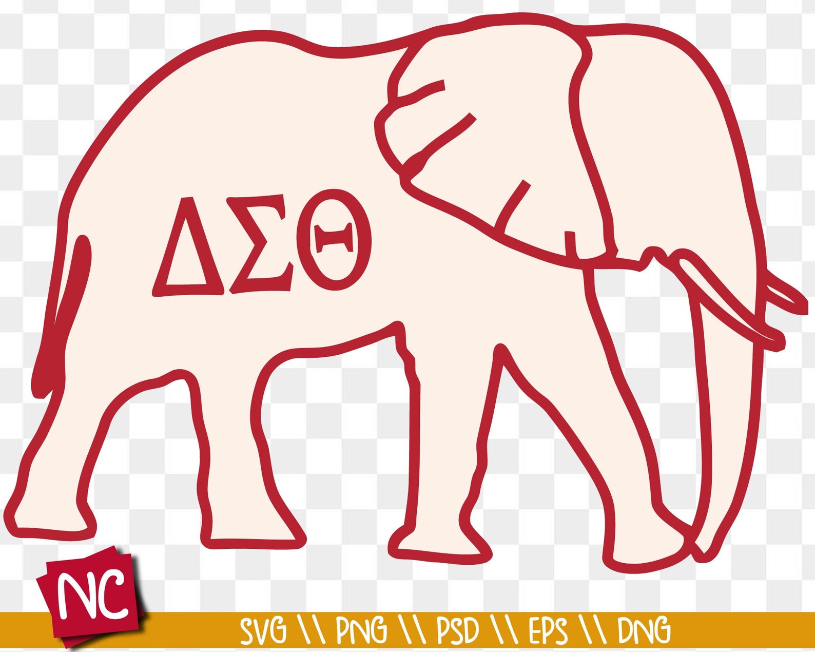 Delta Sigma Theta svg Delta Elephant svg 1913 svg Instant | Etsy