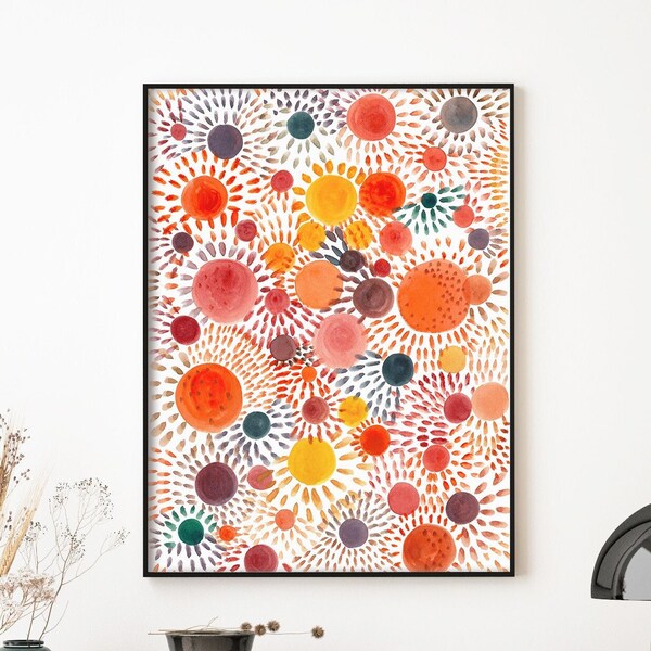 Bright Wall Art - Etsy