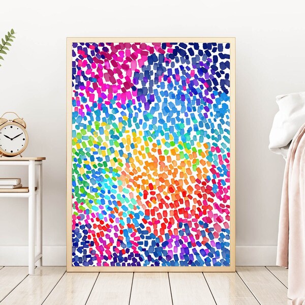 Colorful Wall Decor - Etsy