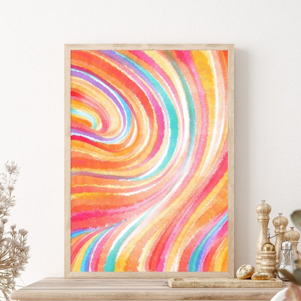 Bright Wall Art - Etsy