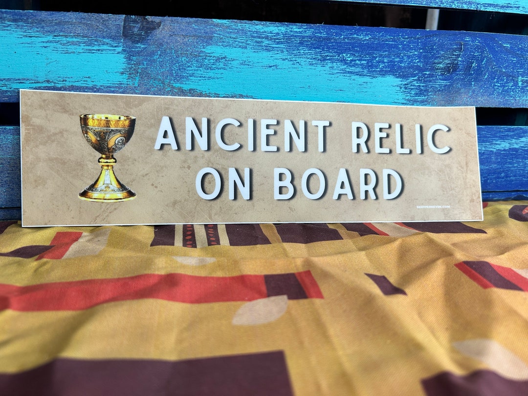 Ancient Relic Bumper Sticker - Etsy