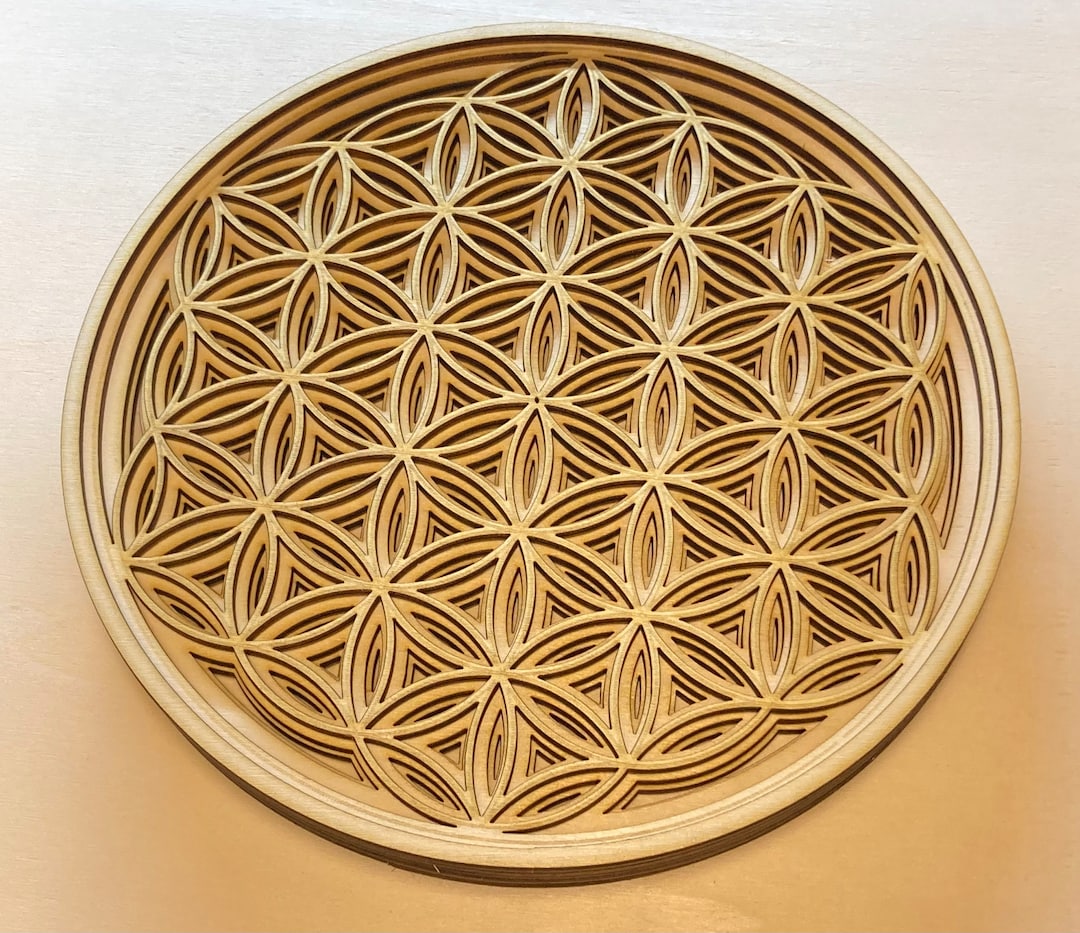 Flower of Life Multilayer SVG Vector FILE - Etsy