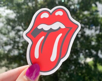 Rolling Stones Tongue Sticker | Etsy