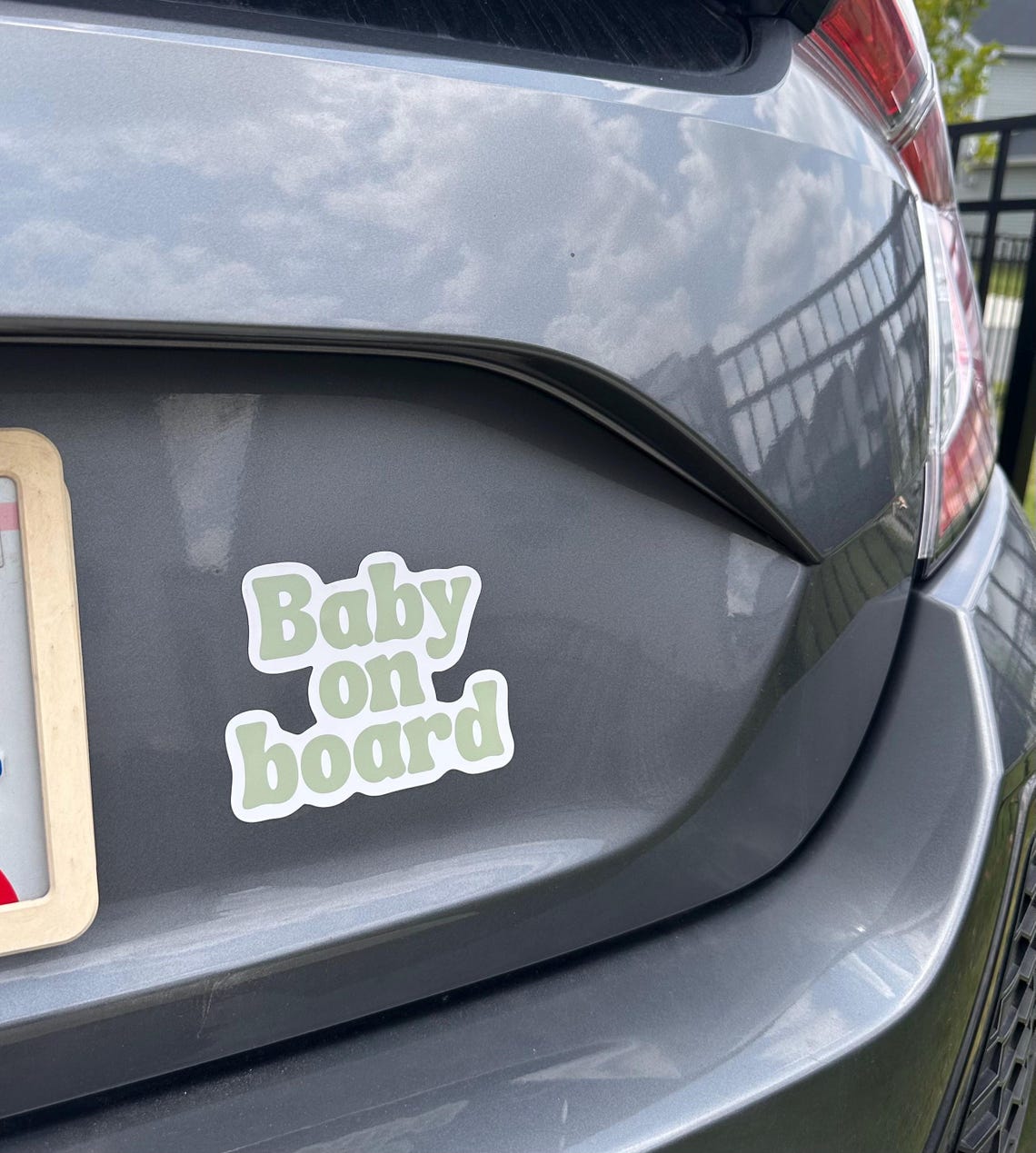 Baby on Board Car Magnet, Baby Shower Gift, Boho Car Magnet, Car Decal ...
