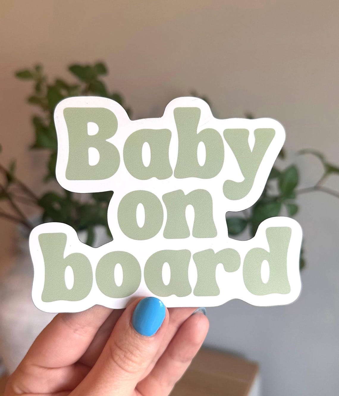 Baby on Board Car Magnet, Baby Shower Gift, Boho Car Magnet, Car Decal ...