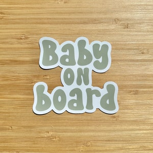 Baby on Board Car Magnet, Baby Shower Gift, Boho Car Magnet, Car Decal ...