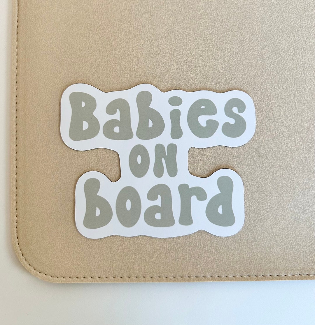 Babies on Board Car Magnet Baby Shower Gift Boho Car Magnet - Etsy
