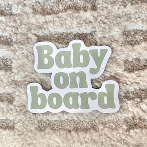 Baby on Board Car Magnet, Baby Shower Gift, Boho Car Magnet, Car Decal ...