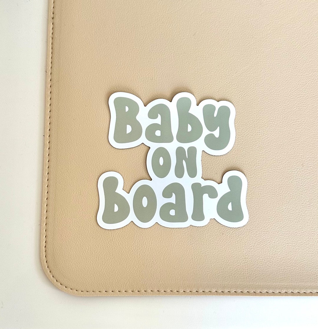 Baby on Board Car Magnet, Baby Shower Gift, Boho Car Magnet, Car Decal ...