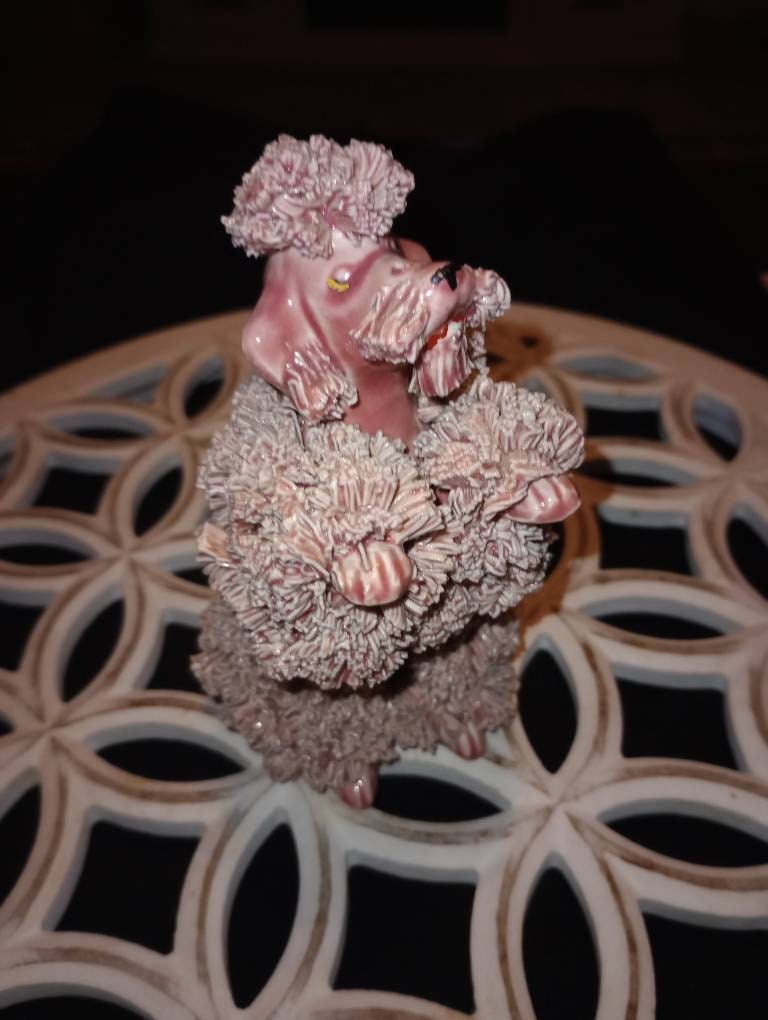 Vintage Italian Pink Spaghetti Poodle - Etsy