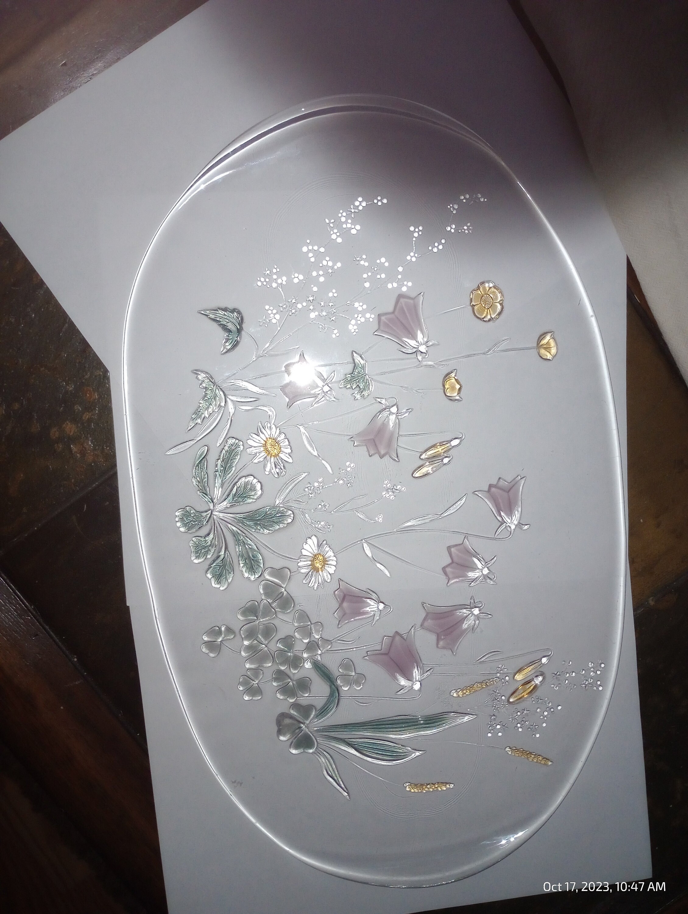 Walther Glas Cinderella Crystal Tray - Etsy