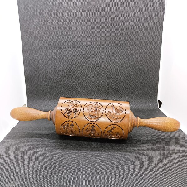Springerle Rolling Pin - Etsy
