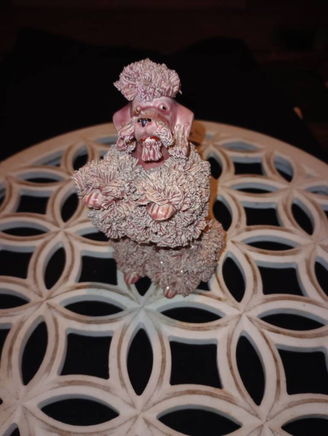 Vintage Italian Pink Spaghetti Poodle - Etsy