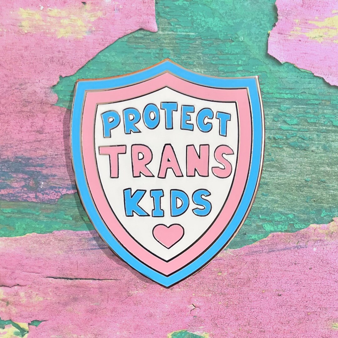Protect Trans Kids Pin - Etsy