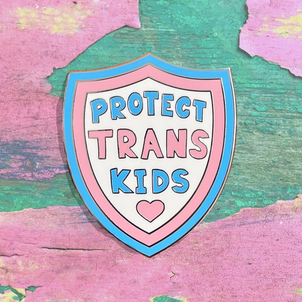 Protect Trans Kids Pin - Etsy