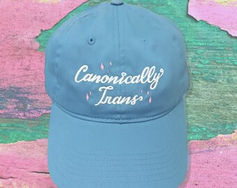 Trans Baseball Hat - Etsy