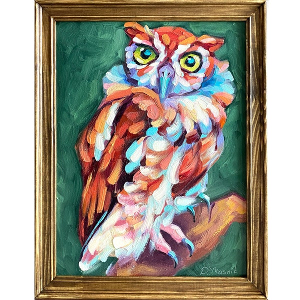 Owl Painting - Etsy