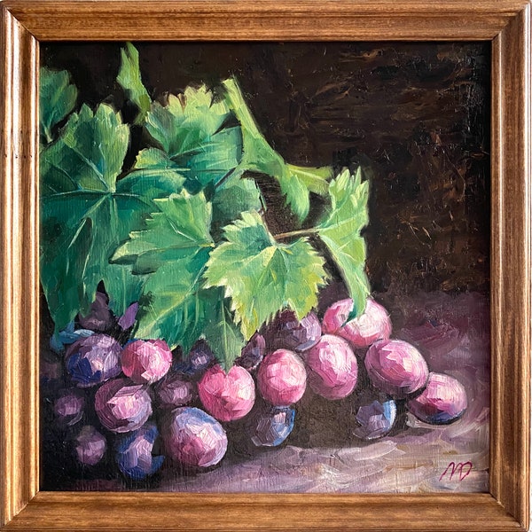 Grapes Painting - Etsy