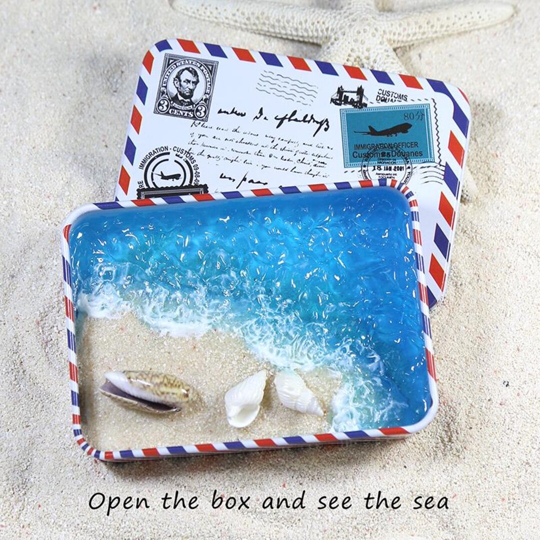 Creative Handmade Seaside Miniature Model Simulation Sand Table ...