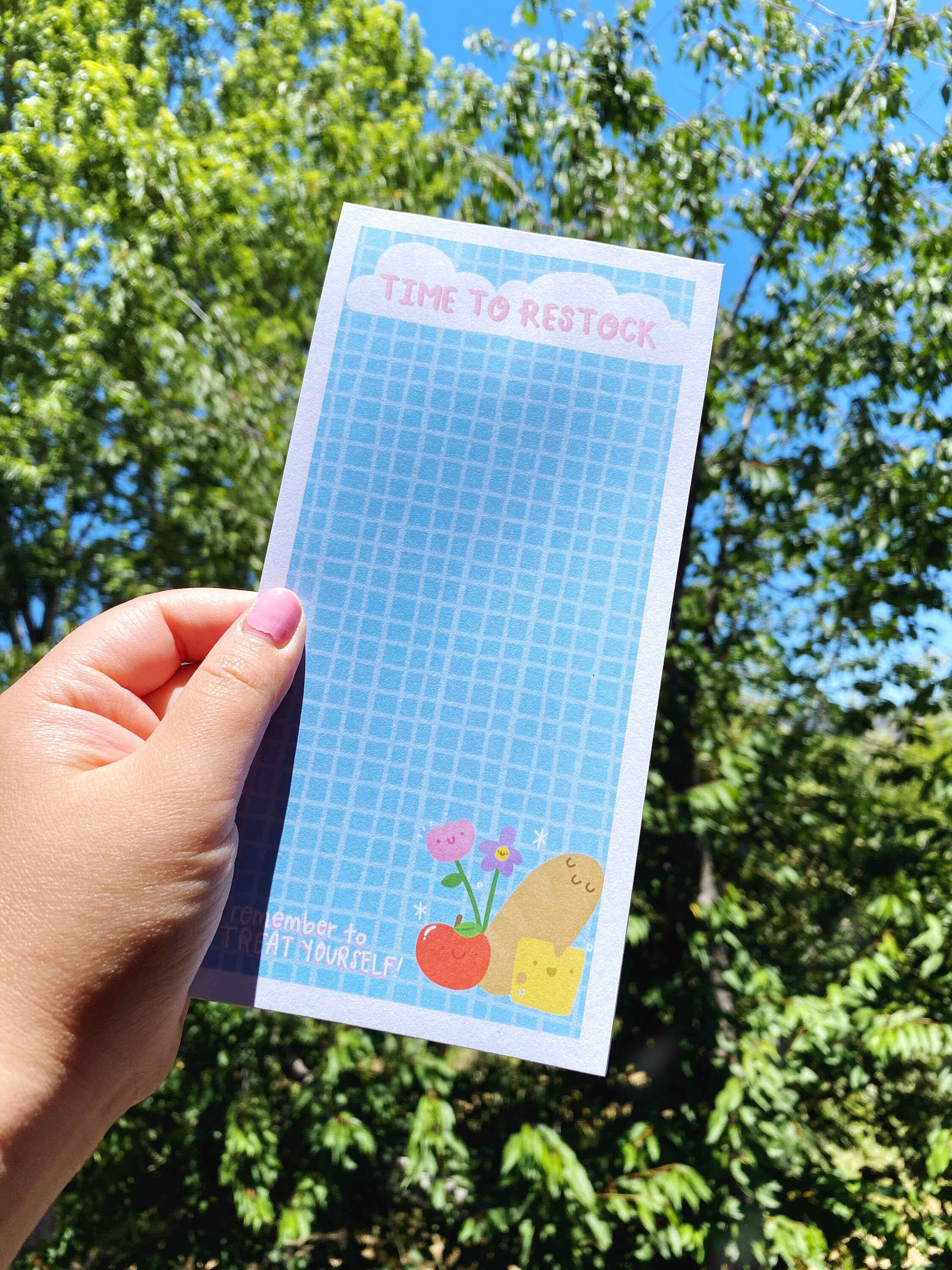 Sweet Note Sticky Notepad — Peanutprintz