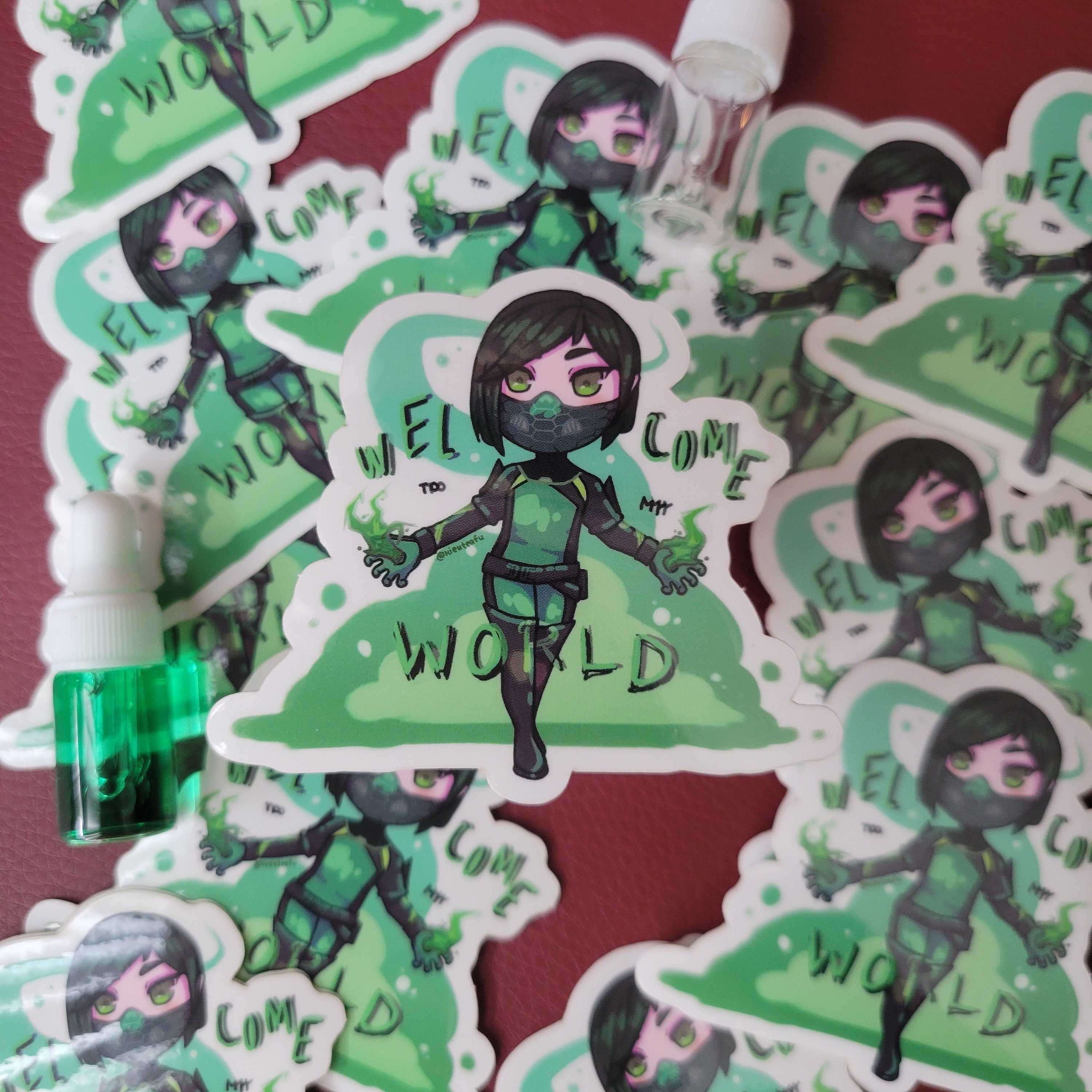 Agents of Valorant Stickers Clear Vinyl Stickers - Etsy