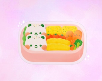 Bento Box Sticker - Etsy