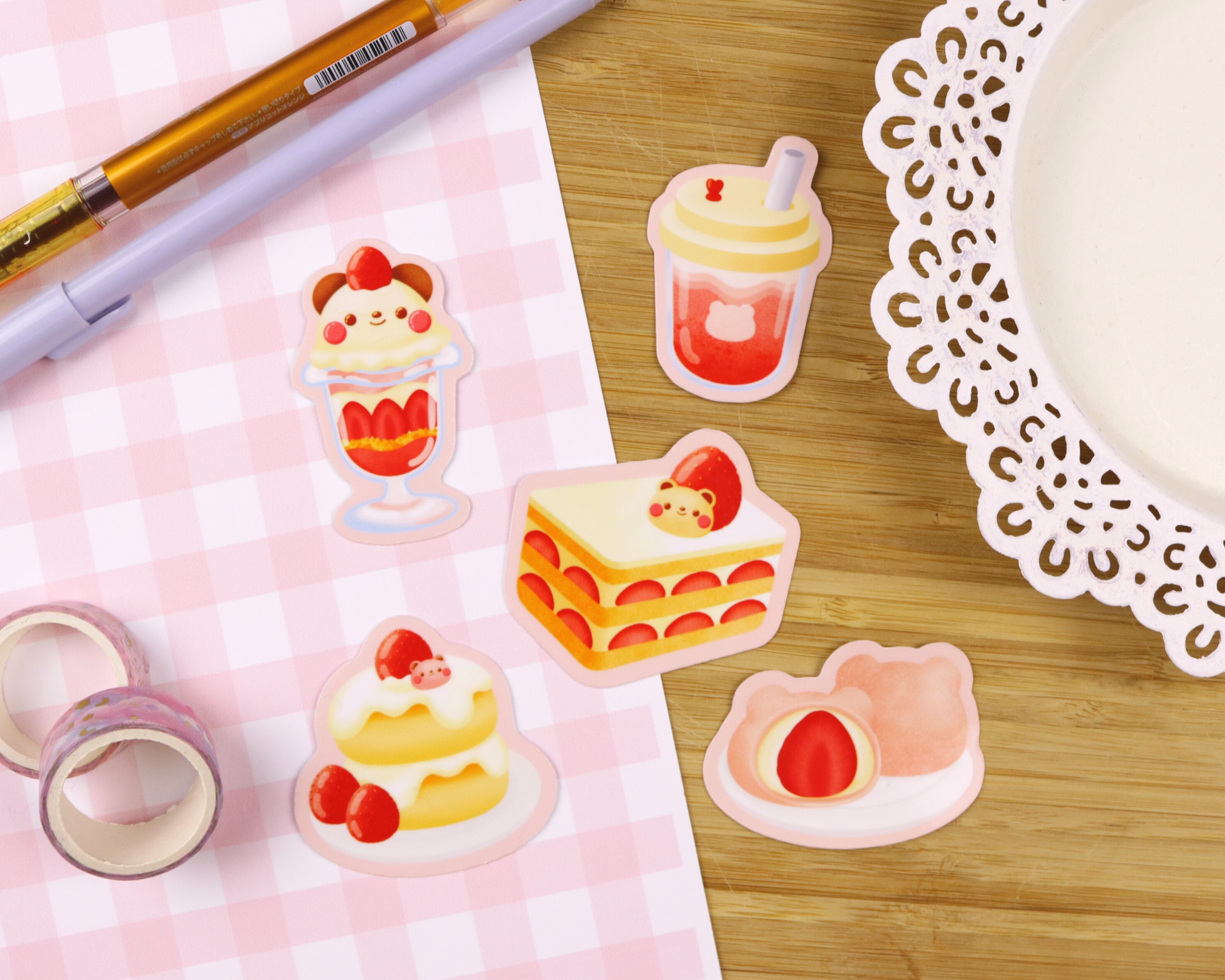 Gomi Bear Stickers - Etsy