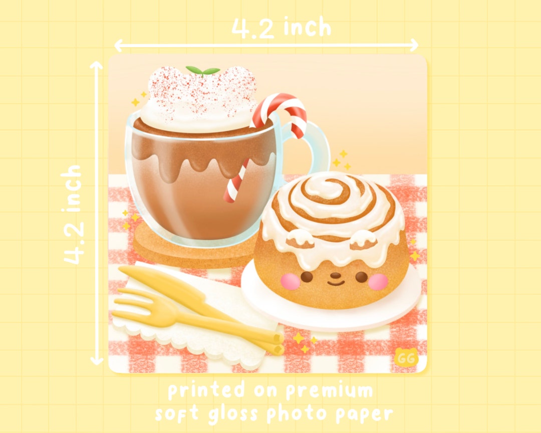 Gomi Cozy Snack | Art Print - Cute Art Print - Aesthetic Art Print ...