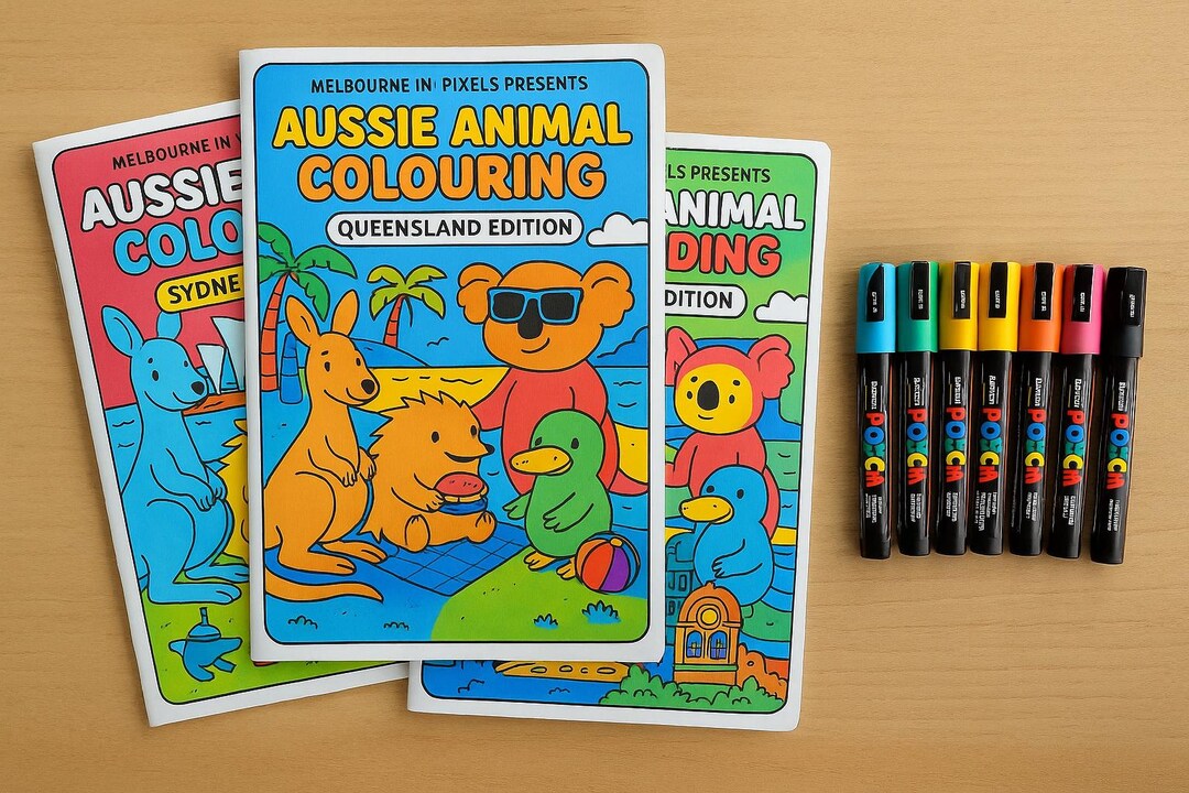 Australian Animal Colouring Book Bundle | Coloring Pages | Download ...