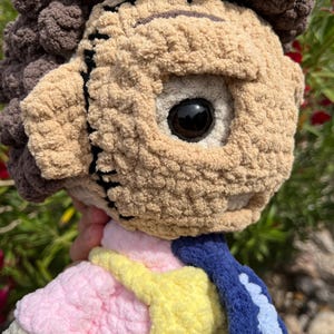 READY TO SHIP, Crochet Horror Plushie, Leatherface Inspired Plush ...