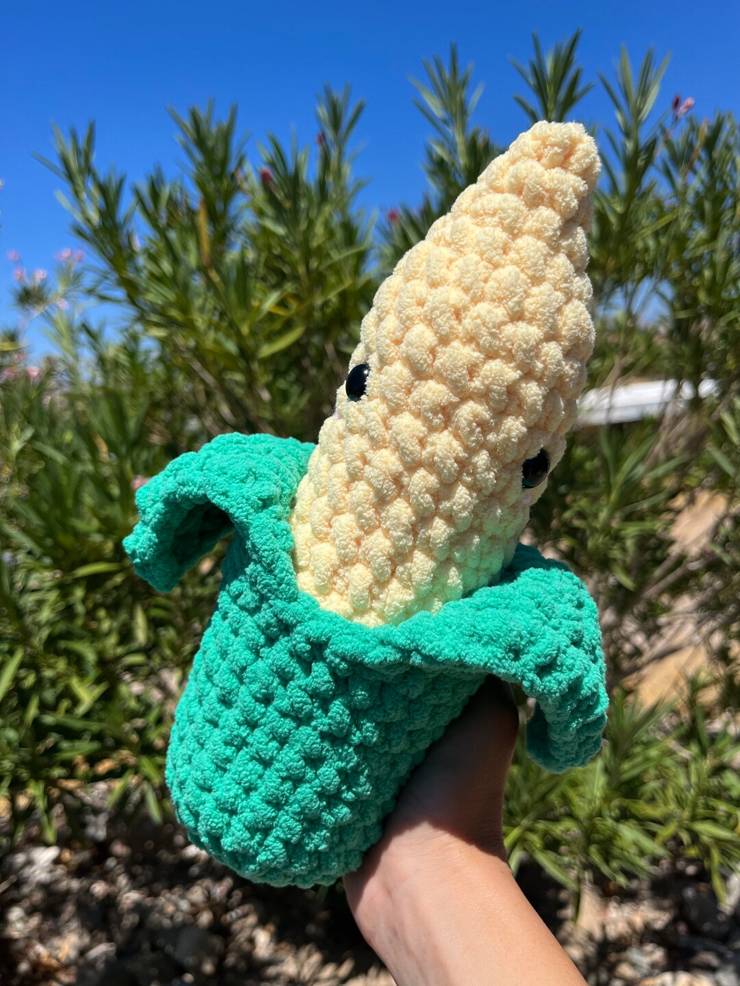 Crochet Corn on the Cob Corn Plush Corn Toy - Etsy