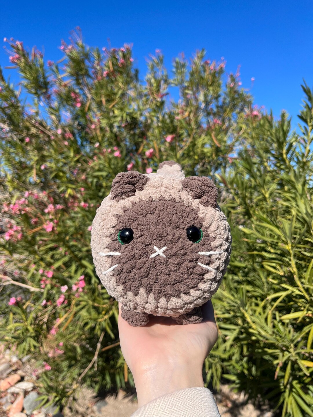 Crochet Siamese Cat, Cat Plush, Loaf Cat - Etsy