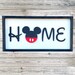 DIY KIT Mickey Mouse Inspired Home Sign, Interchangeable Mouse Heads ...