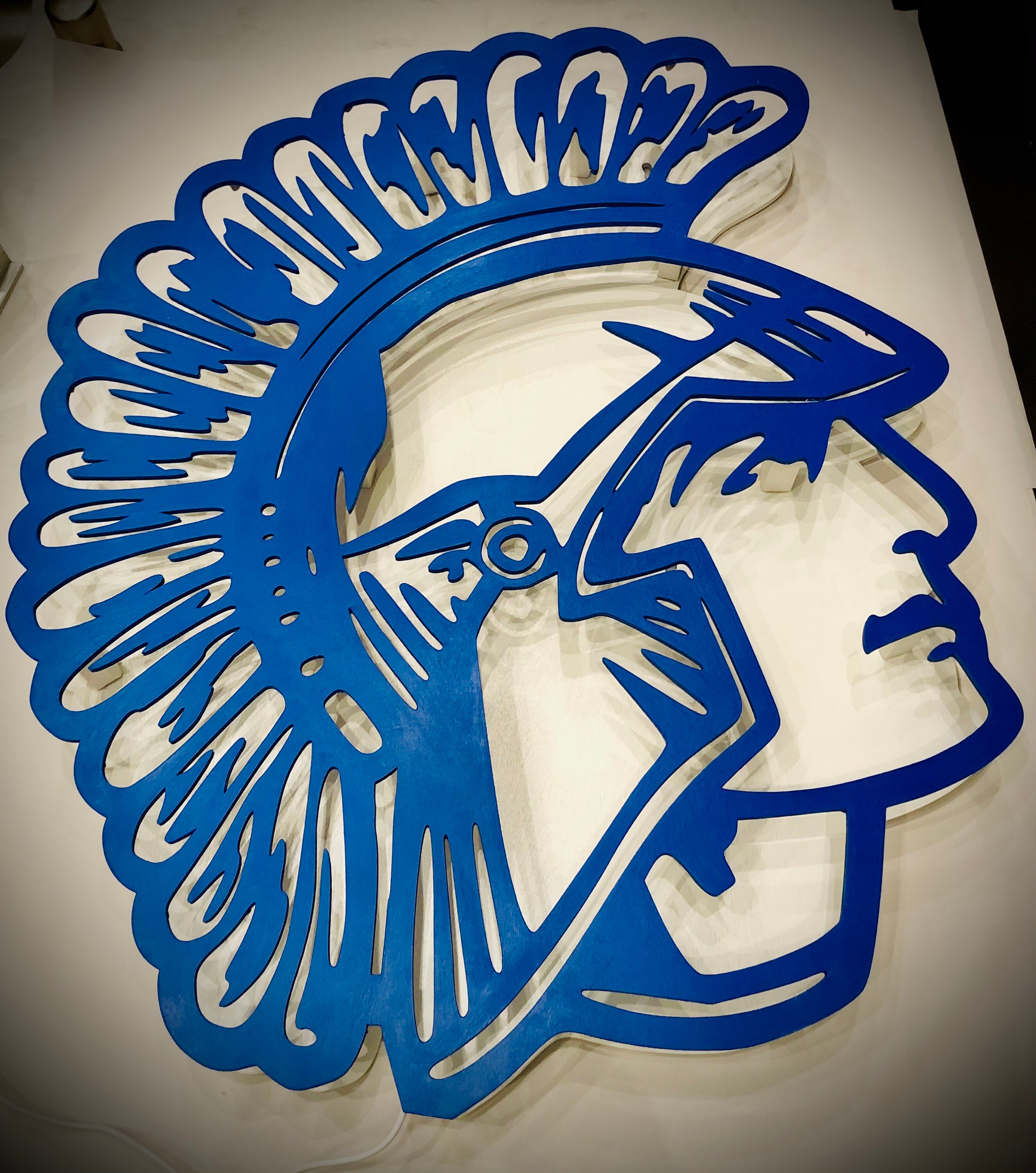 Large Custom Logo Signs RGB LED Lighted Wall Sign Company | Etsy