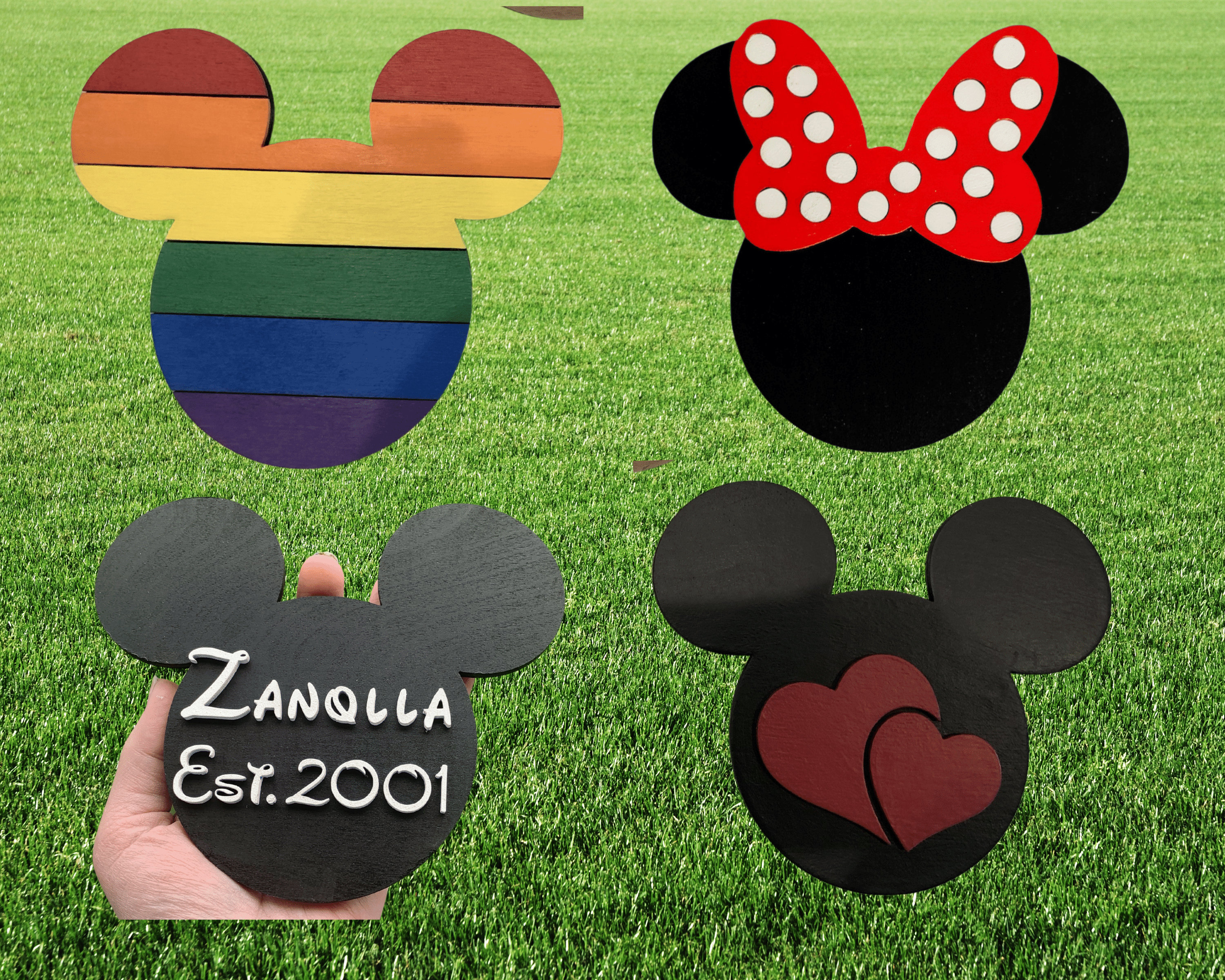 DIY HEADS ONLY Mickey Mouse Inspired Over 20 heads to | Etsy