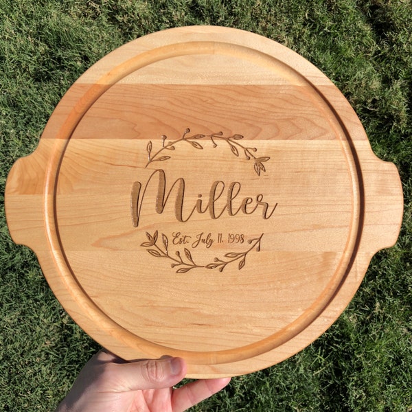 Round Cutting Board - Etsy