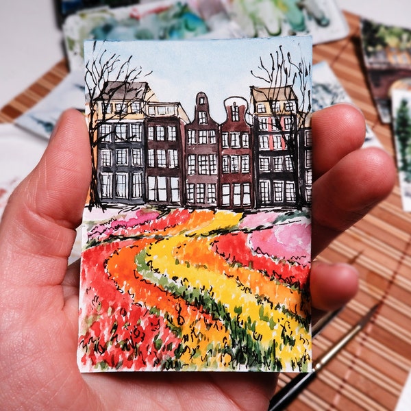 Aceo Painting - Etsy