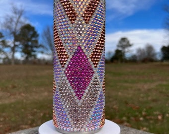 GST Inspired Shattered Glass Template 30oz. "friendship" - Etsy