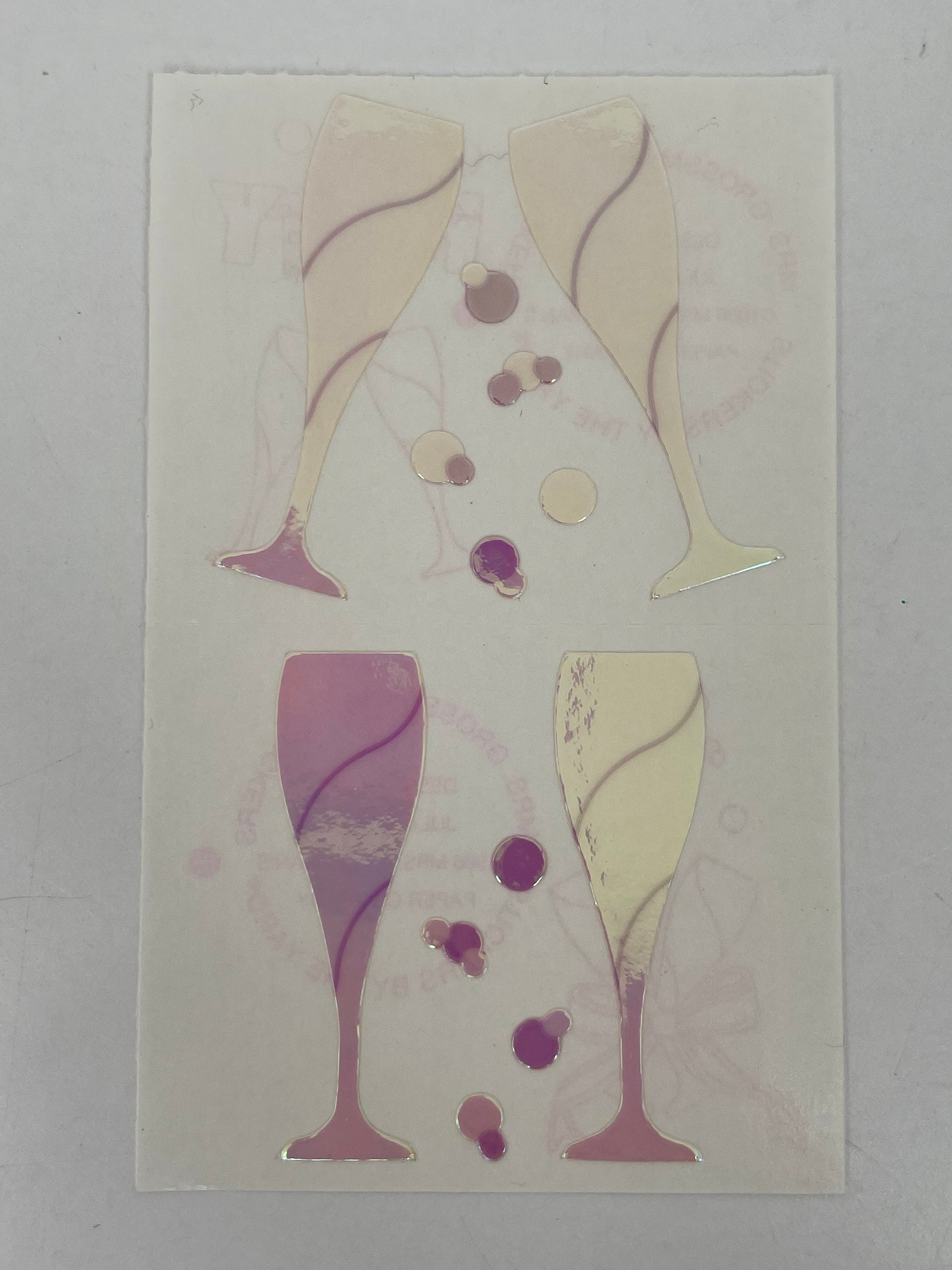 Vintage Mrs Grossmans 90s Stickers Shiny Refractor Sparkle Sheets - Etsy