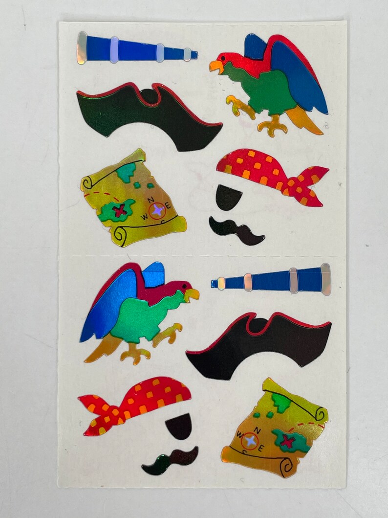 Vintage Mrs Grossmans 90s Stickers Theme School Food Dance - Etsy