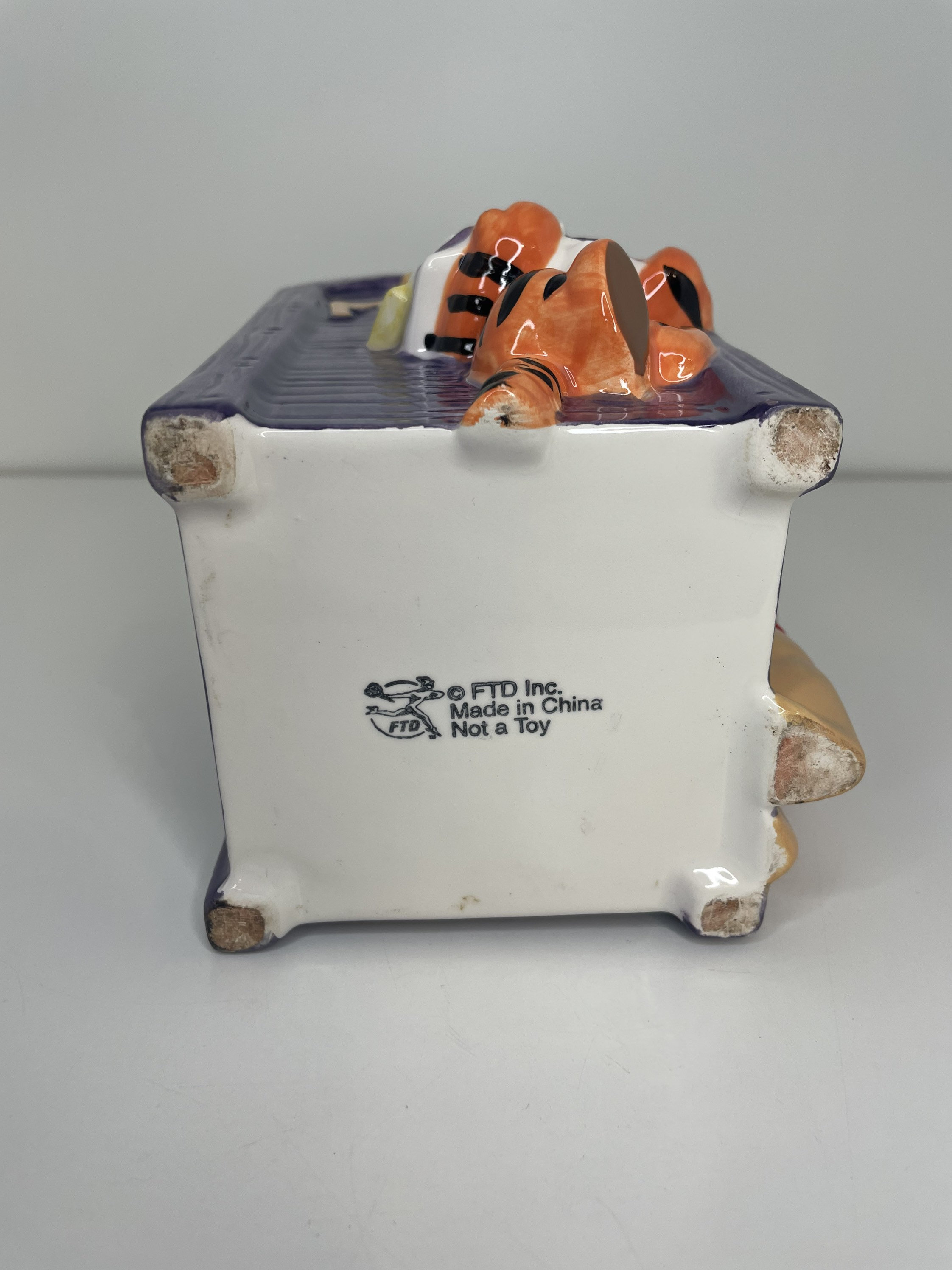 Vintage Disney Winnie the Pooh Tigger Piglet Ceramic Mail Box - Etsy