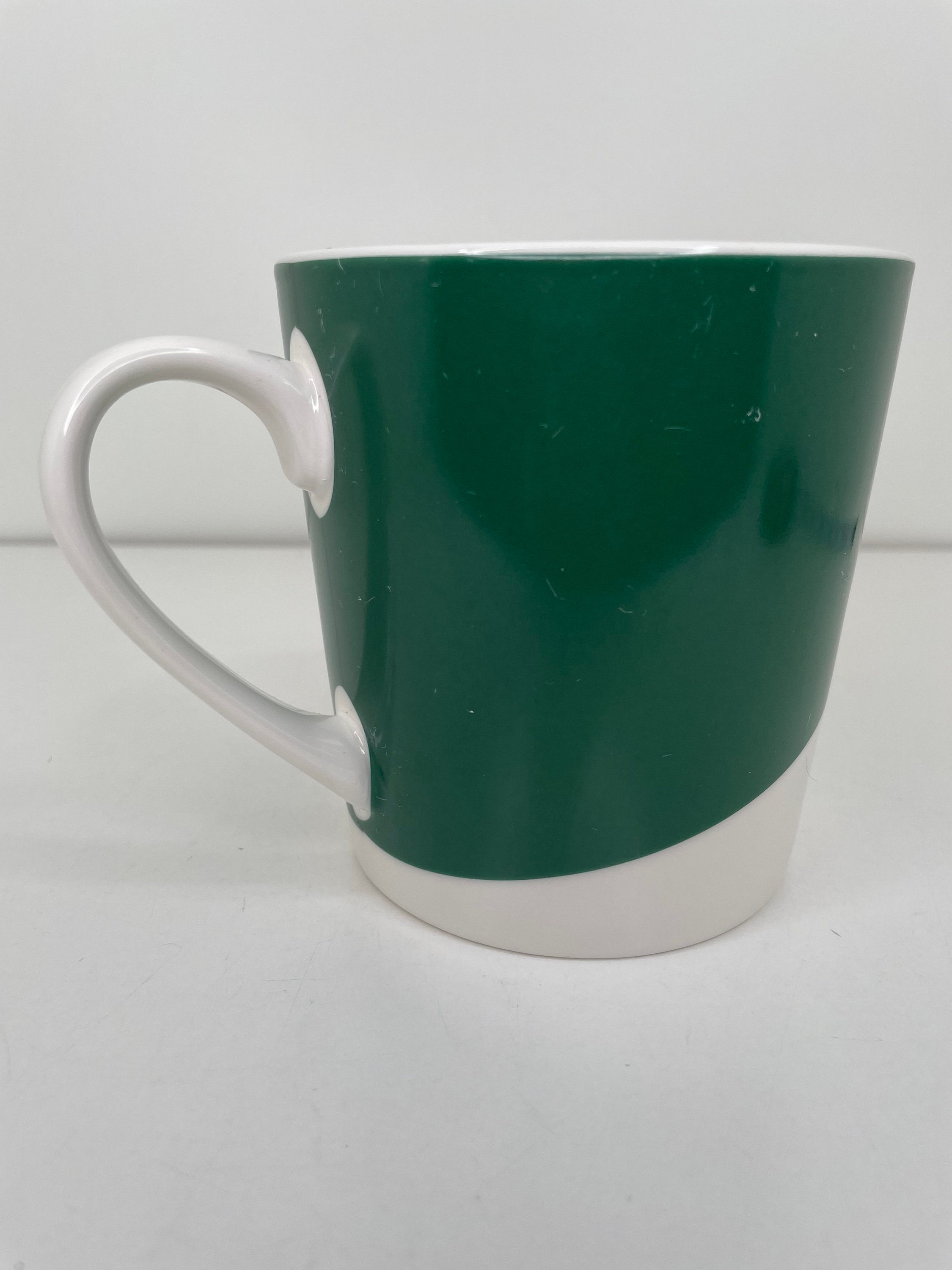 Starbucks Mug Siren Mermaid Logo Green Wave Large Coffee Cocoa Cup 18 ...