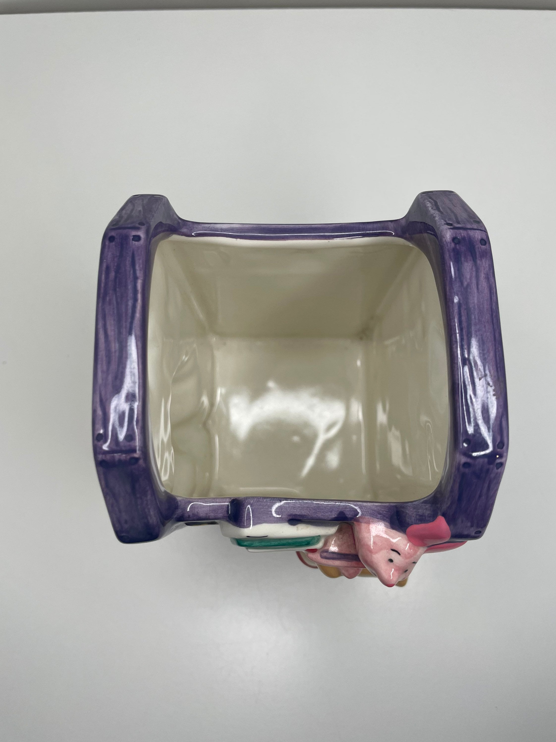 Vintage Disney Winnie the Pooh Tigger Piglet Ceramic Mail Box Vase ...